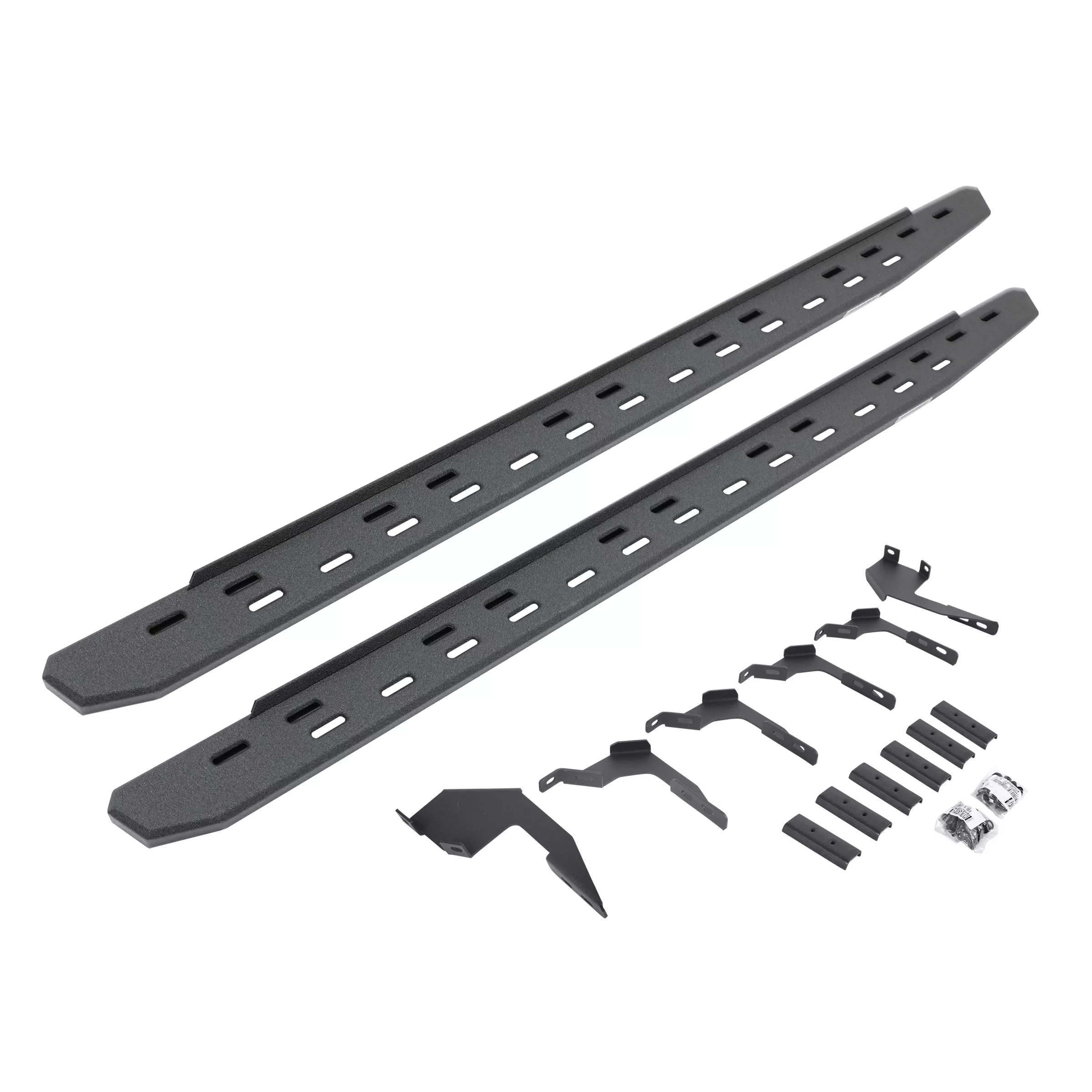 RB30 Slim Line Running Boards with Mounting Bracket Kit