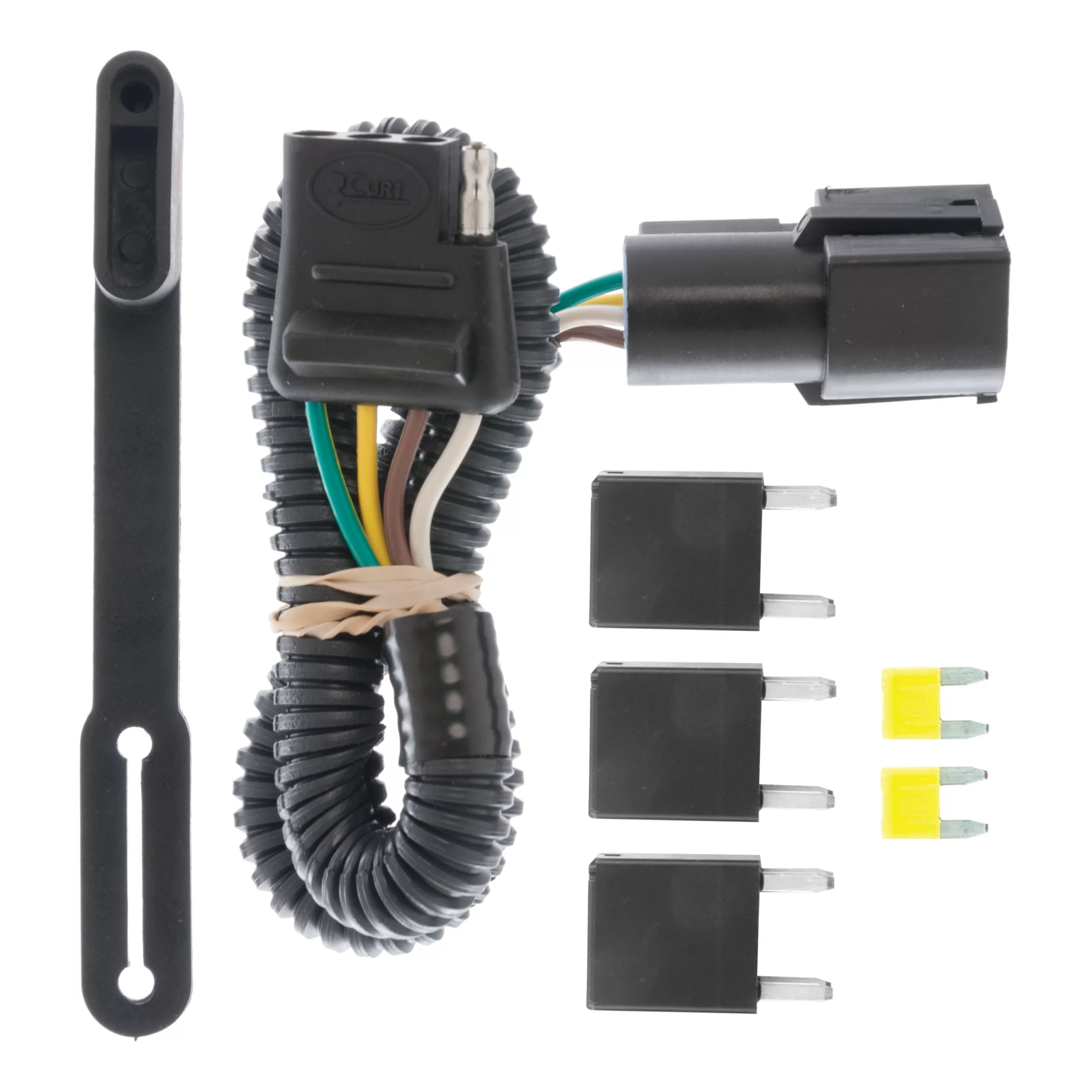 CURT Custom 4-Flat, Select Freestar, Monterey, Fits w/o OE Plug behind ...