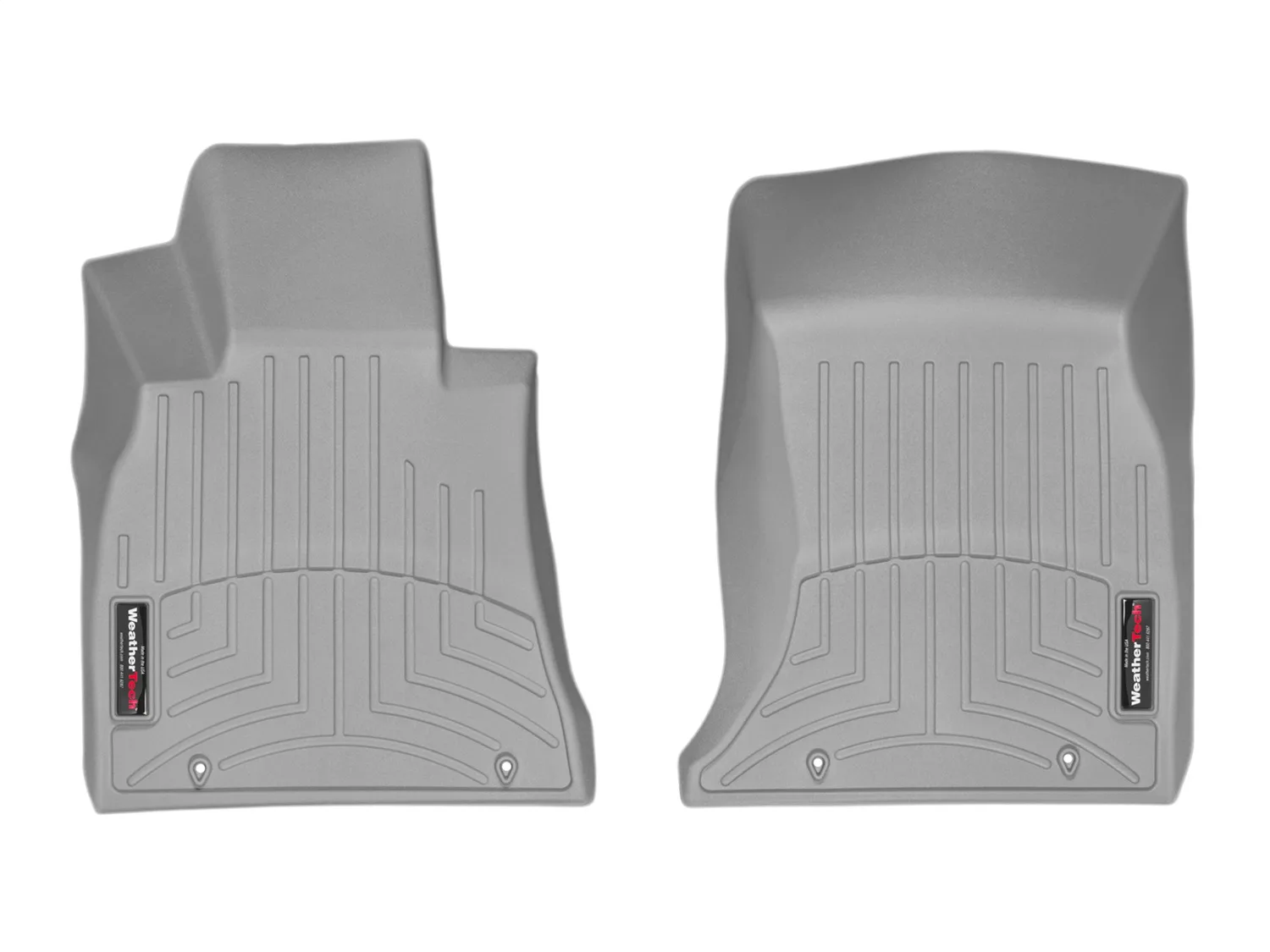 WeatherTech WeatherTech FloorLiner™ DigitalFit®; Gray; Front;