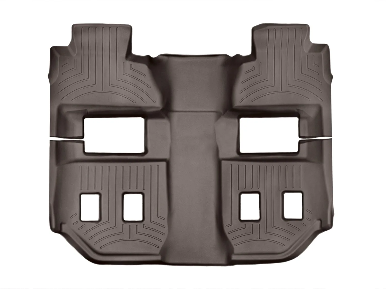 WeatherTech WeatherTech FloorLiner™ DigitalFit®; Cocoa; Rear and Third ...