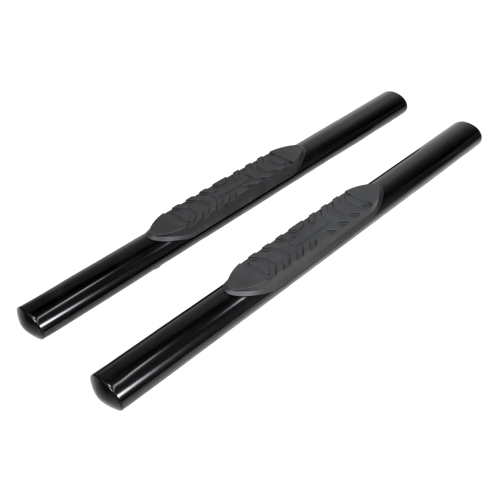 Trail FX TFX 4" Oval Tube Side Steps 4 Inch Oval Straight Powder Coated ...