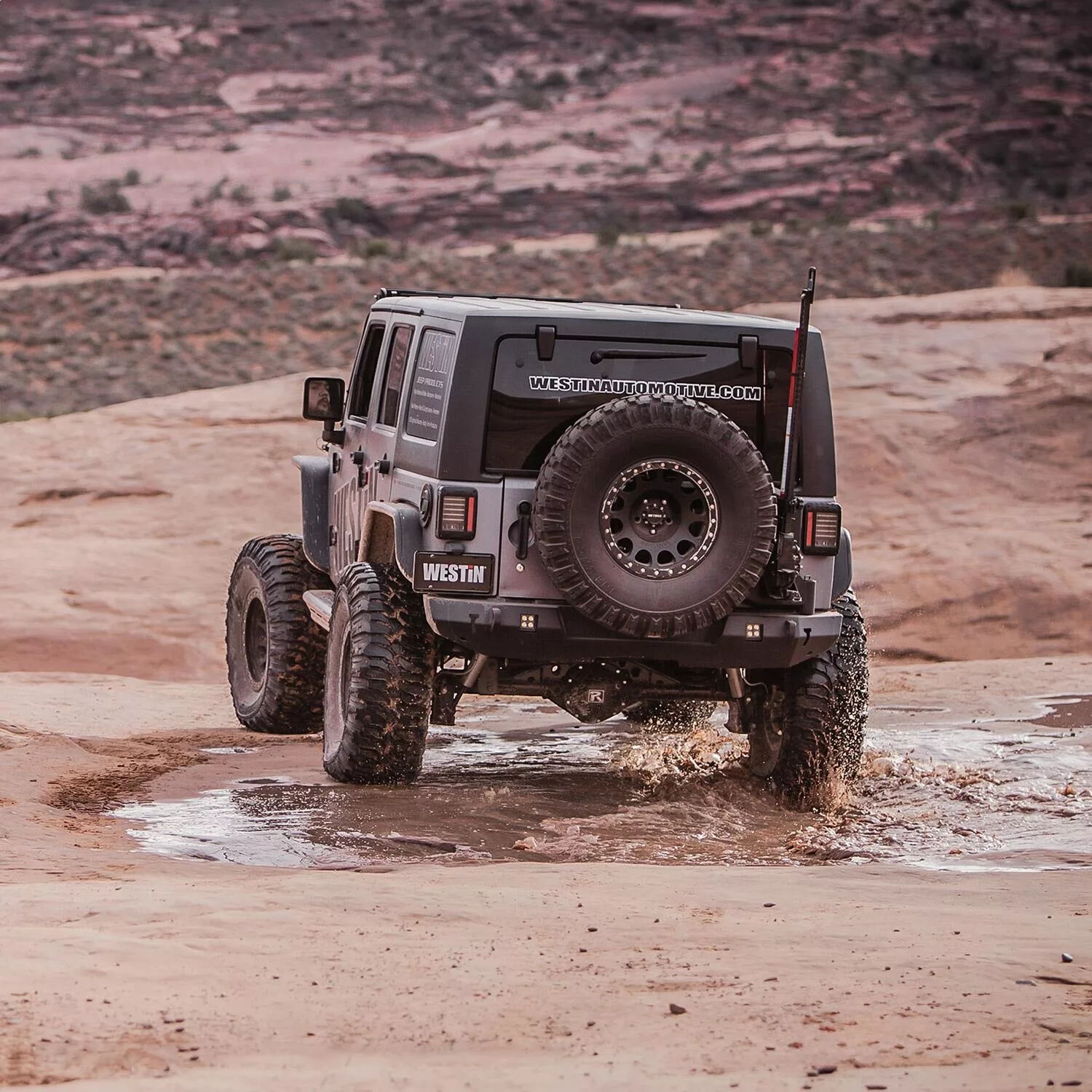 WJ2 Rear Bumper w/Tire Carrier | Westin Automotive