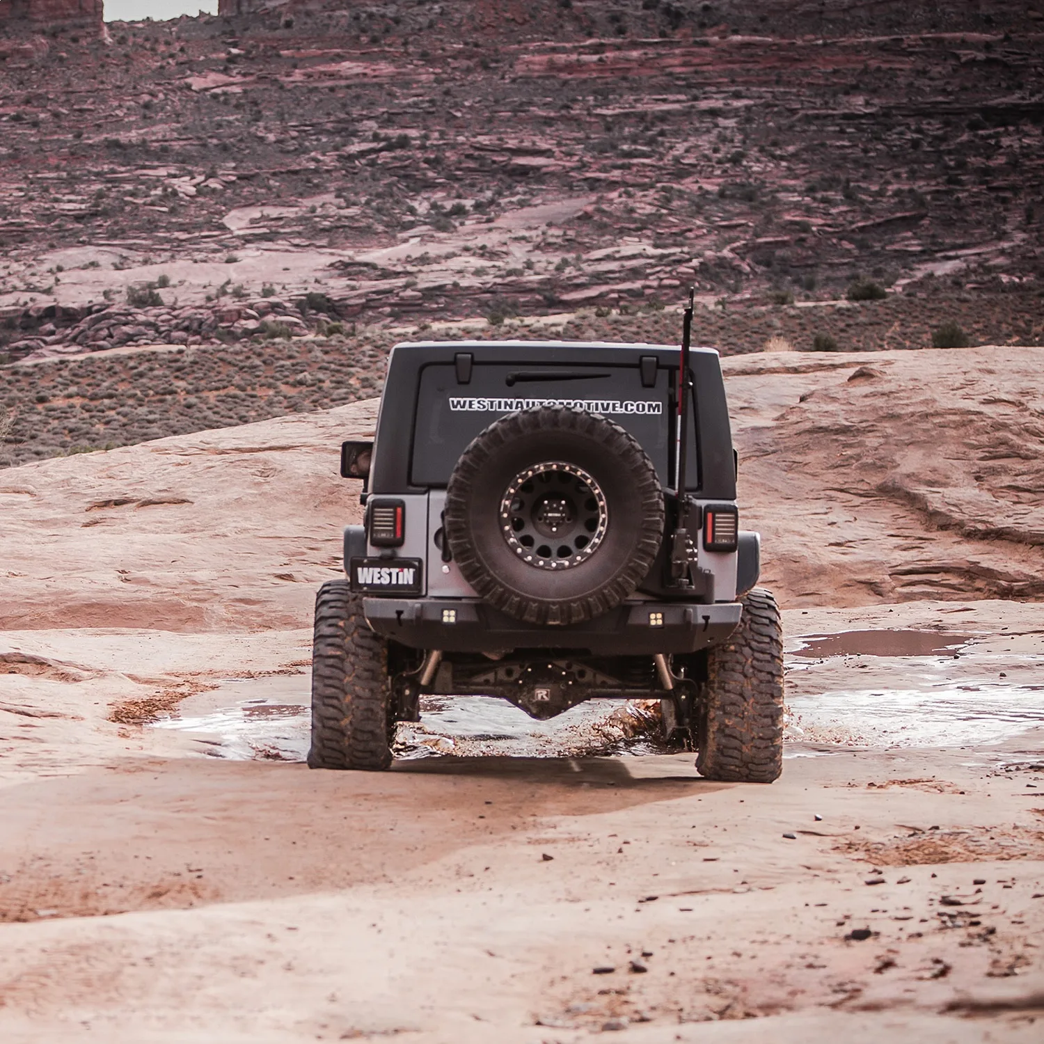 WJ2 Rear Bumper w/Tire Carrier | Westin Automotive