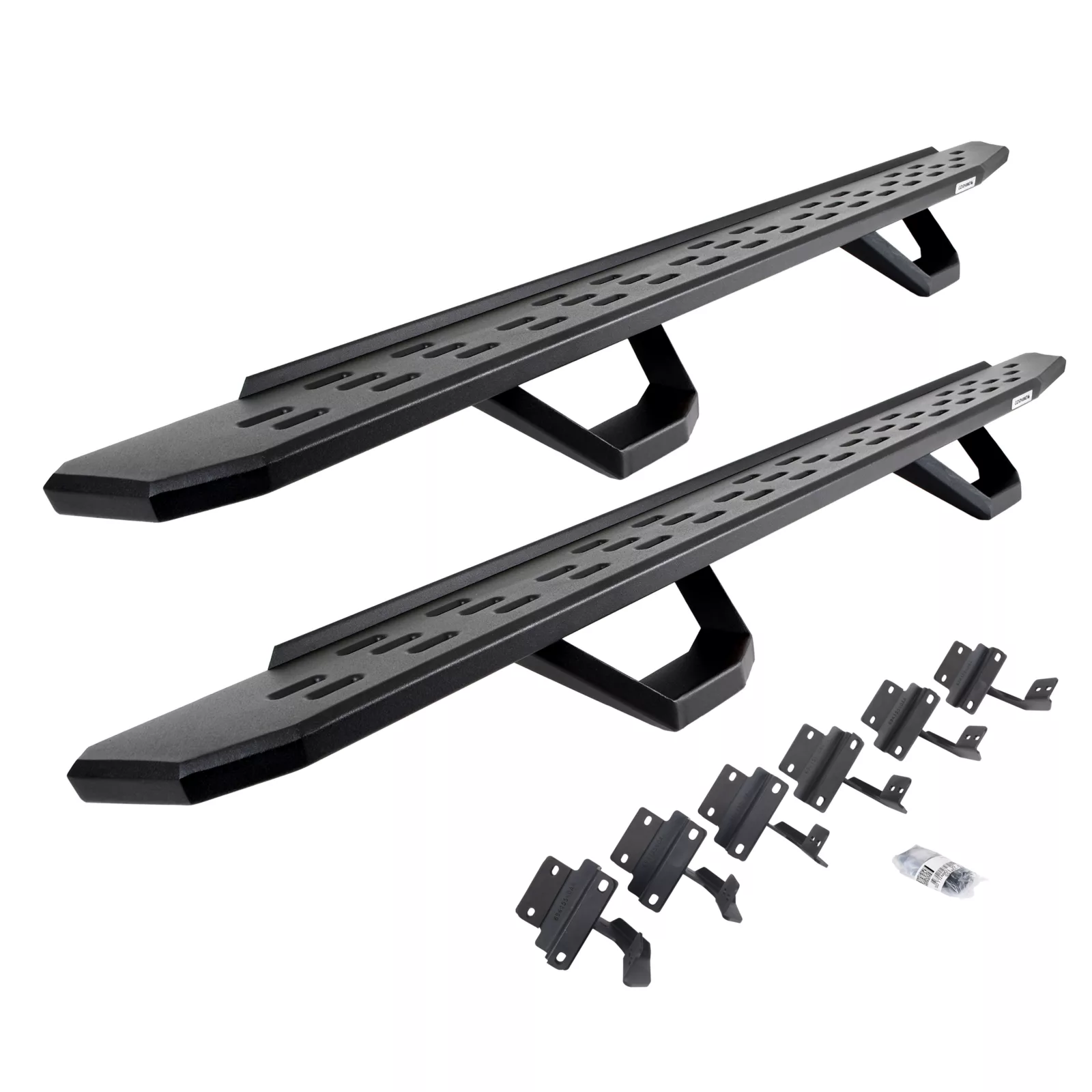 RB30 Running Boards with Mounting Brackets, 2 Pairs Drop Steps Kit | Go ...