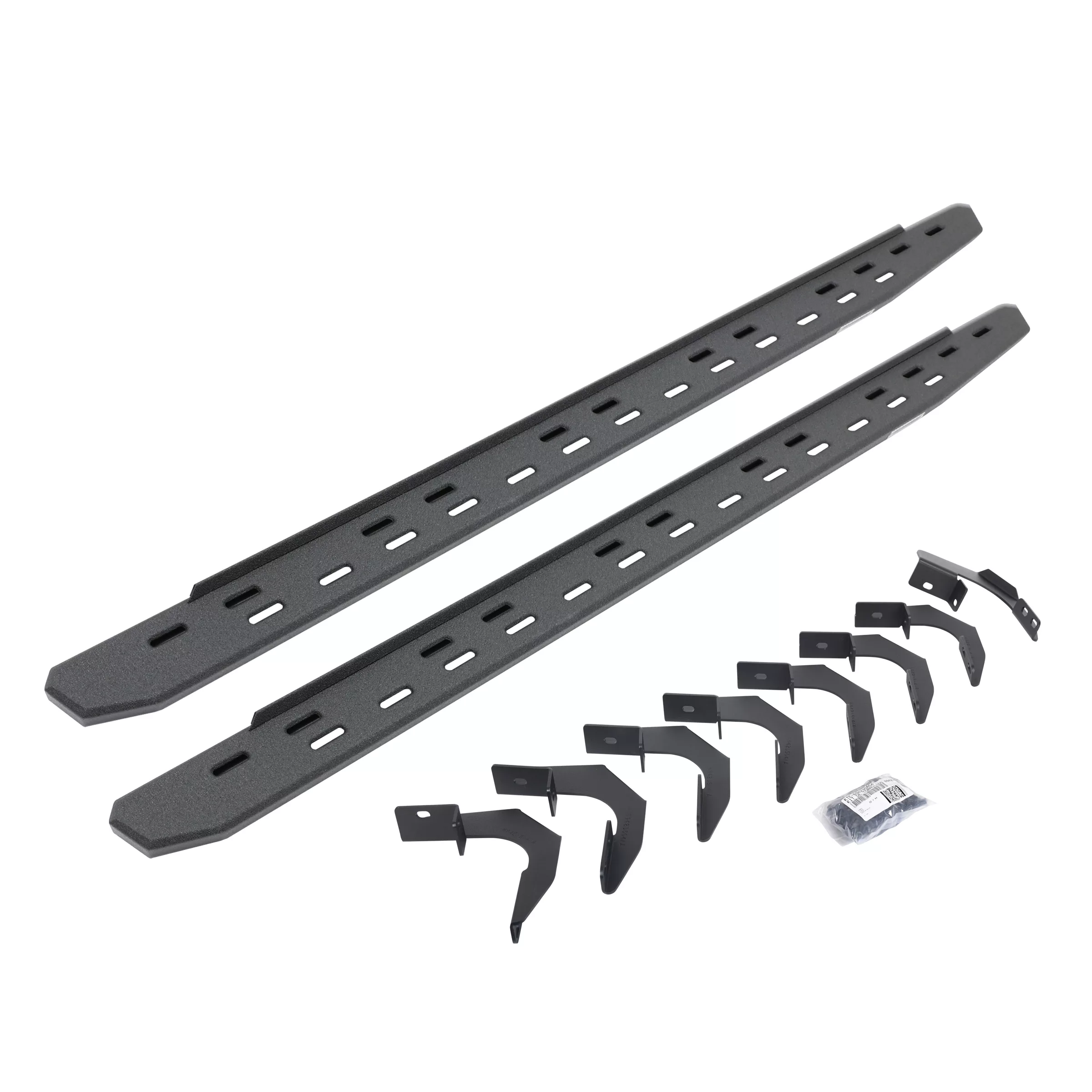 RB30 Slim Line Running Boards with Mounting Bracket Kit