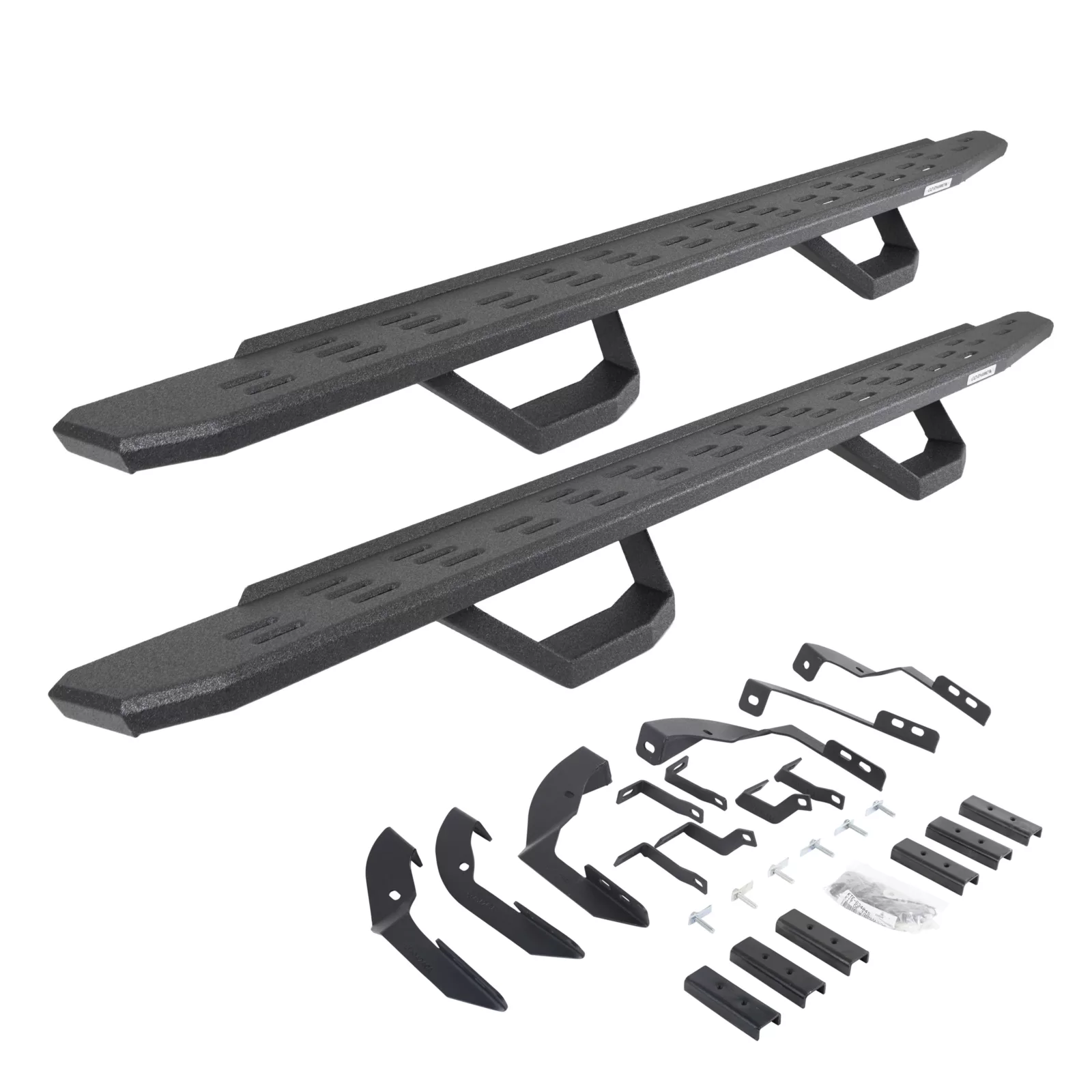 RB30 Running Boards with Mounting Brackets, 2 Pairs Drop Steps Kit