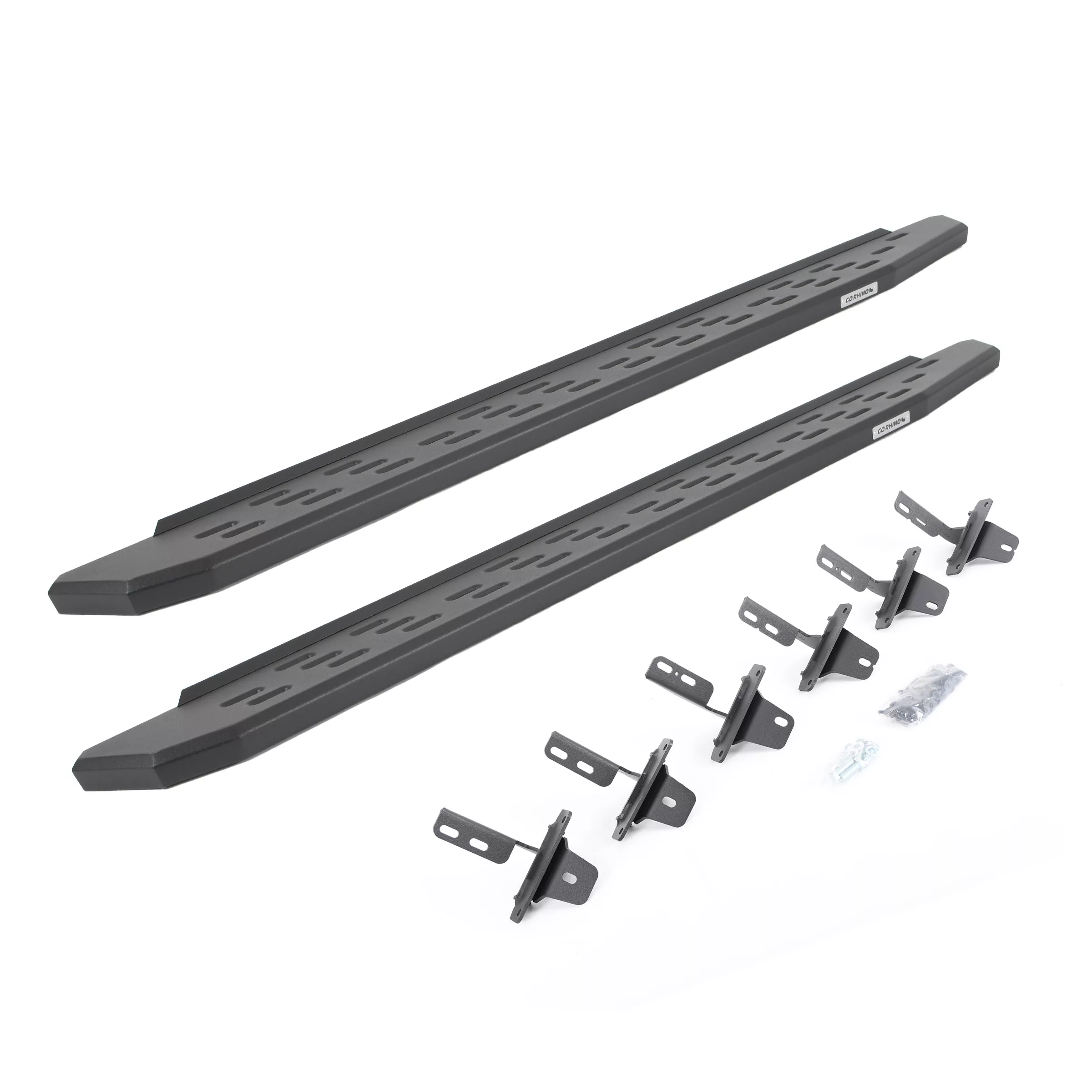 RB30 Running Boards with Mounting Bracket Kit | Go Rhino