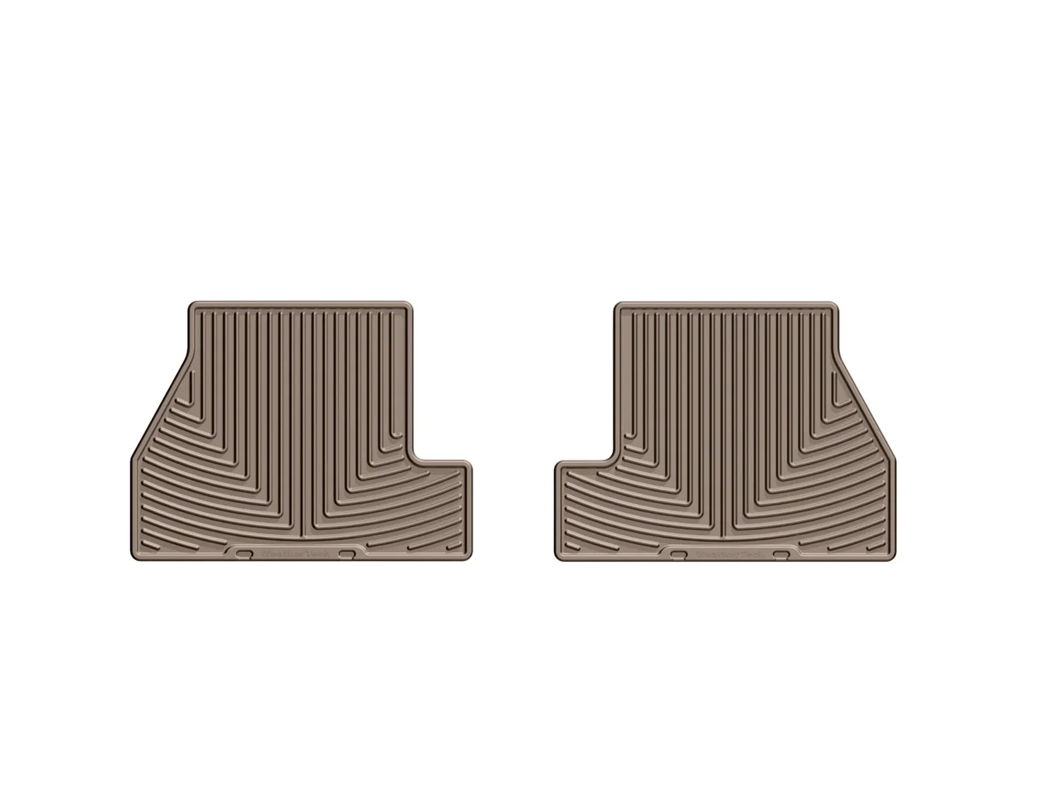 WeatherTech WeatherTech All Weather Floor Mats; Tan; Rear;