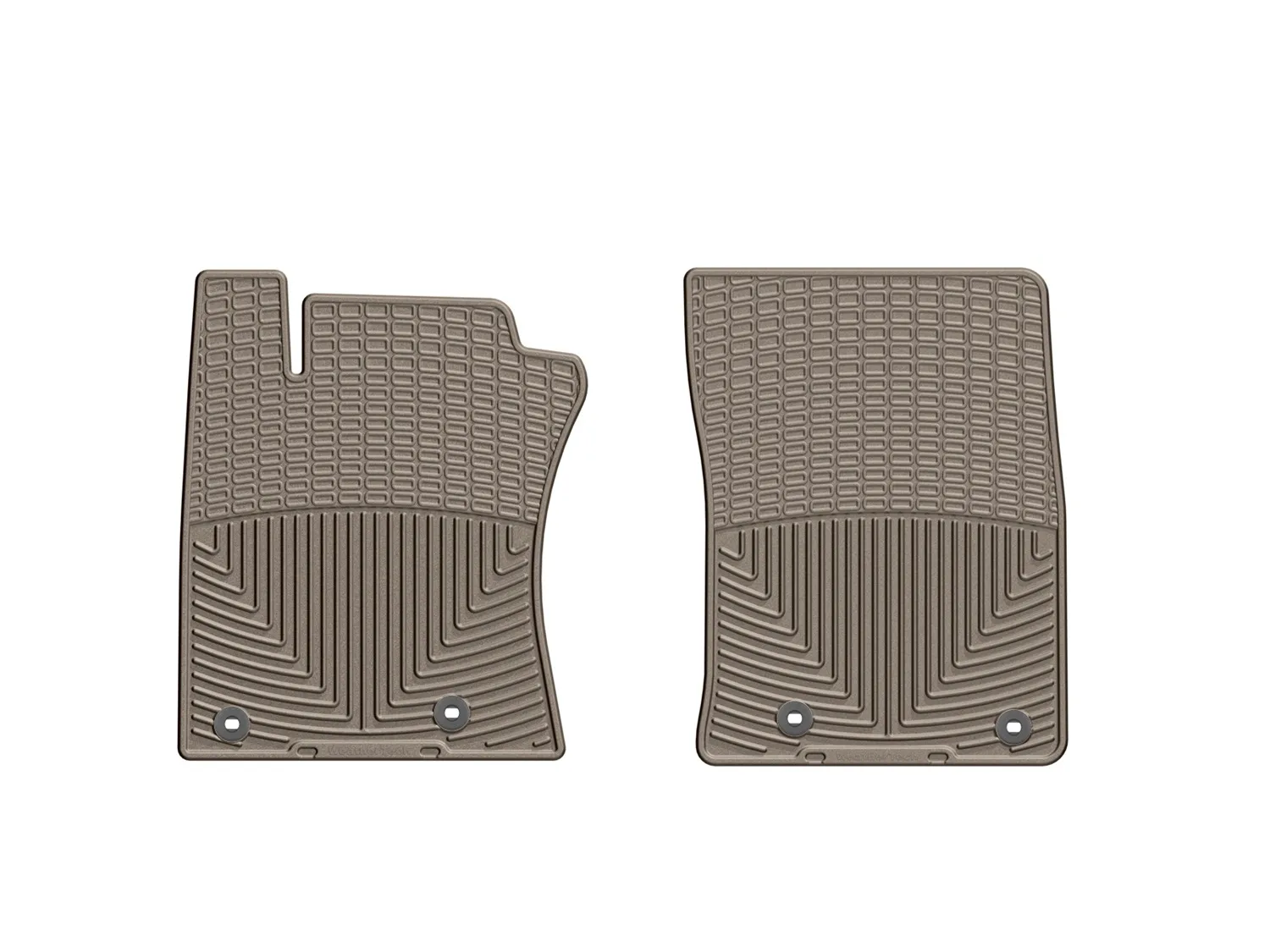 WeatherTech All Weather Floor Mats; Tan; Front; | WeatherTech