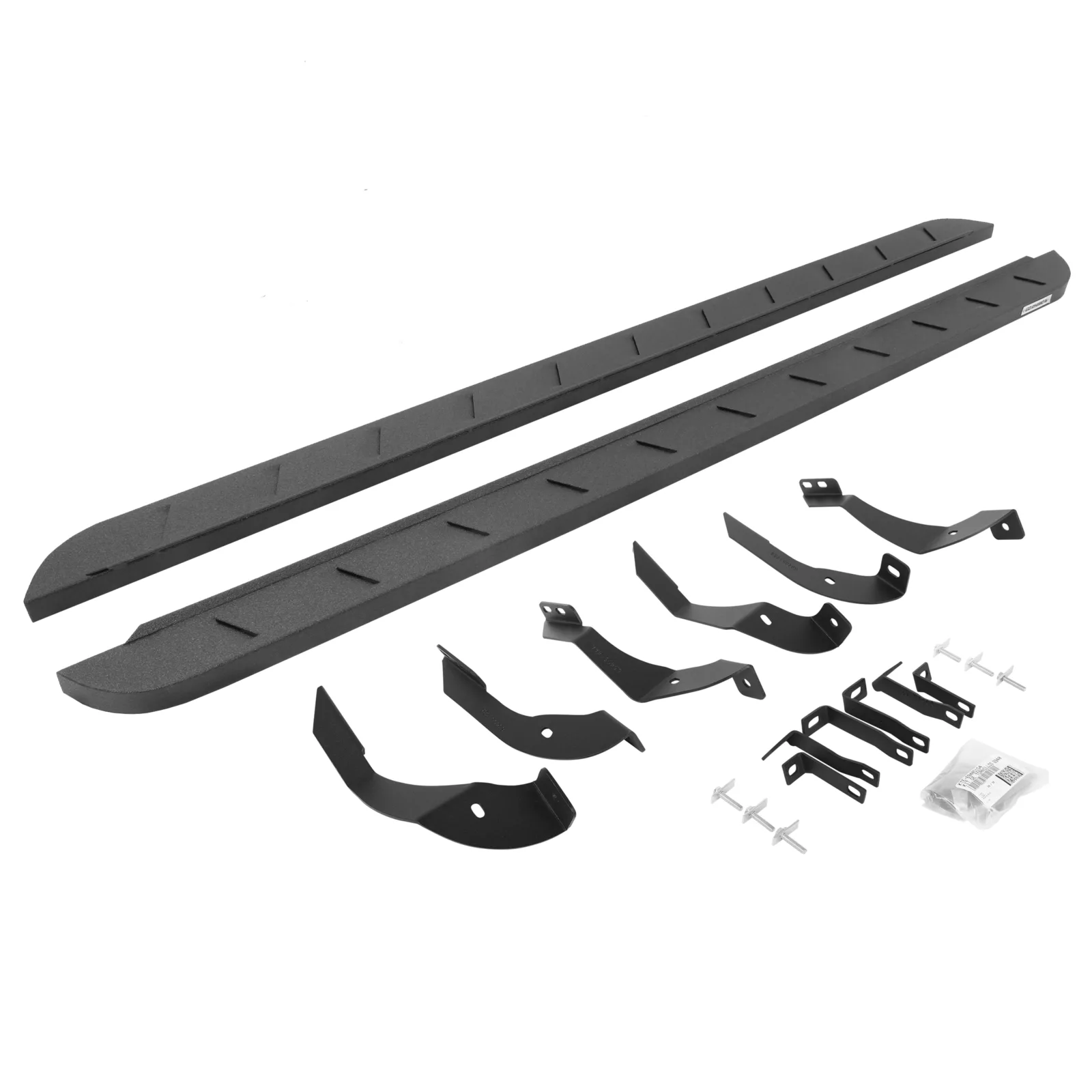 RB10 Slim Line Running Boards with Mounting Brackets Kit | Go Rhino