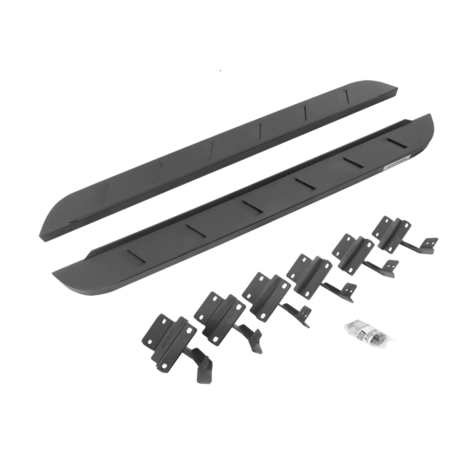 RB10 Slim Line Running Boards with Mounting Brackets Kit | Go Rhino