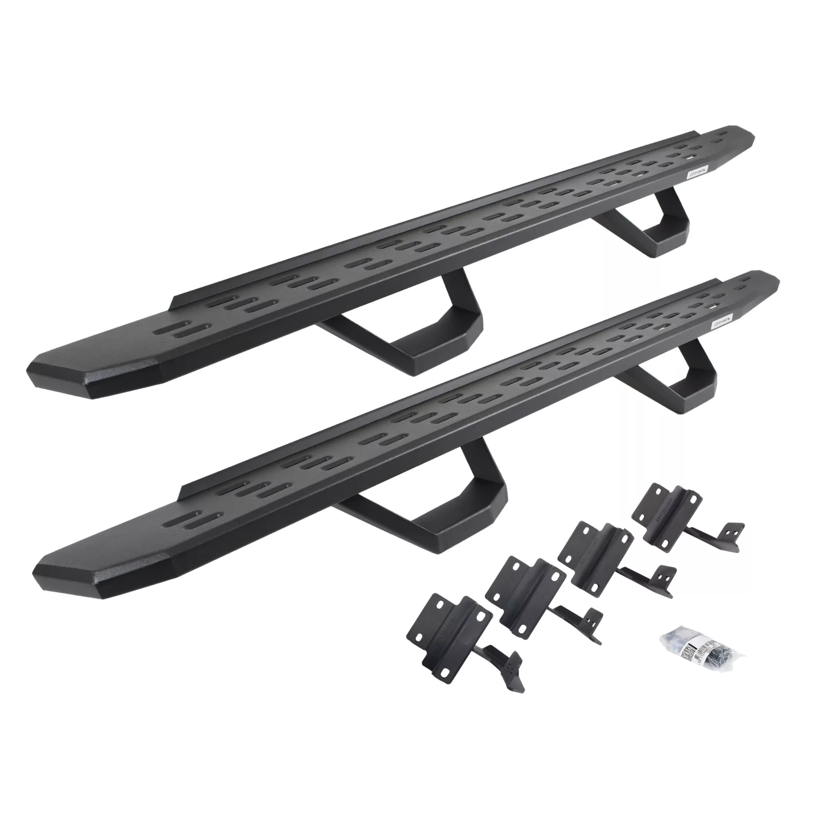 RB30 Running Boards with Mounting Brackets, 2 Pairs Drop Steps Kit | Go ...