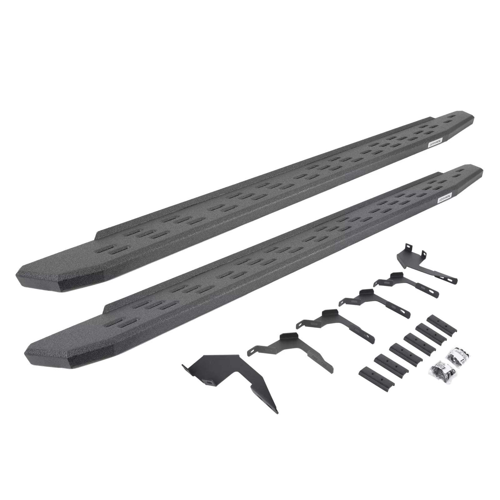 RB30 Running Boards with Mounting Brackets Kit | Go Rhino