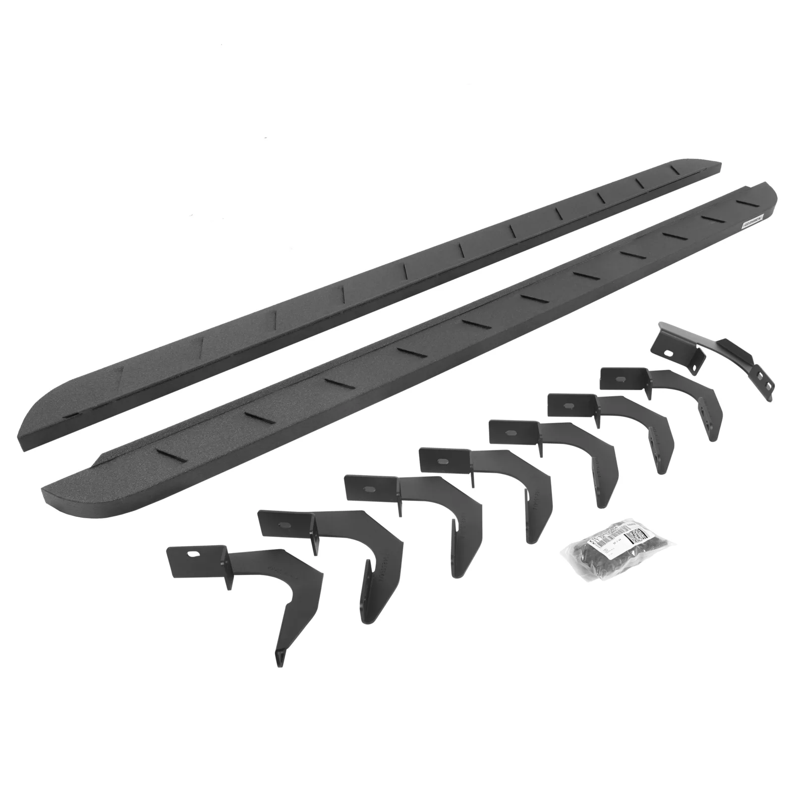 RB10 Slim Line Running Boards with Mounting Brackets Kit