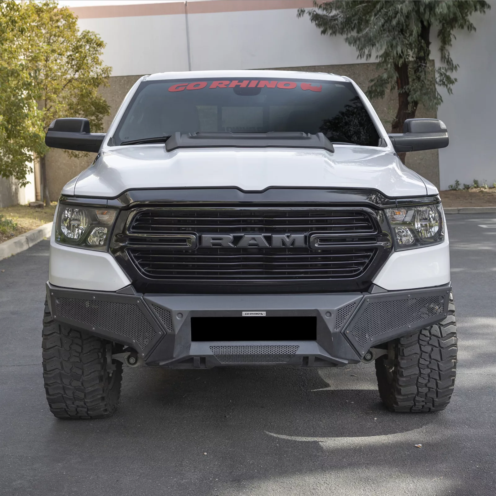 Element Front Bumper with Fixed Light Bar Mount