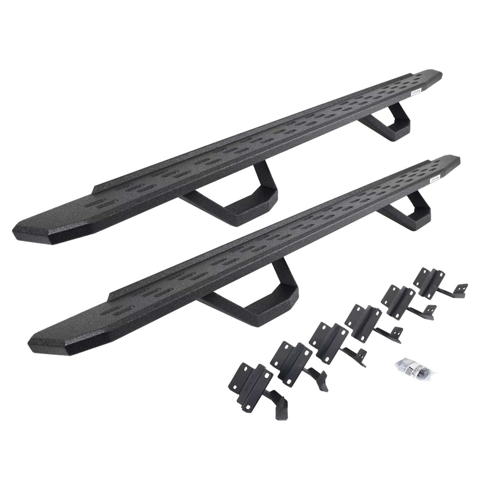 RB30 Running Boards with Mounting Brackets, 2 Pairs Drop Steps Kit | Go ...