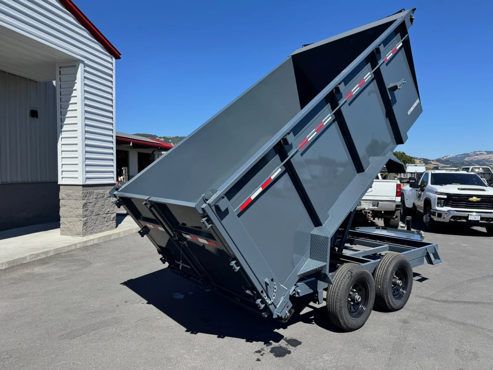 Iron Panther 6×12x4 10K Dump Trailer